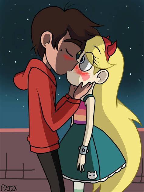 Starco Kiss By Marionettej2x On Deviantart