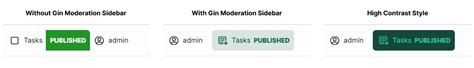 Gin Moderation Sidebar Drupal Org
