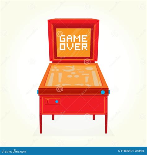 Pinball Machine Stock Illustration 17803294