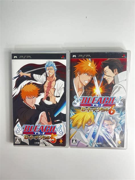 中古 Pspソフト ブリーチ ヒート ザ ソウル5、6 Bleach By メルカリ