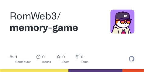 GitHub RomWeb Memory Game