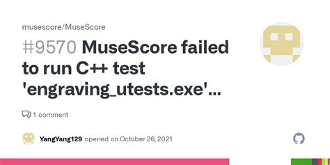 MuseScore Failed To Run C Test Engraving Utests Exe Iex Braille
