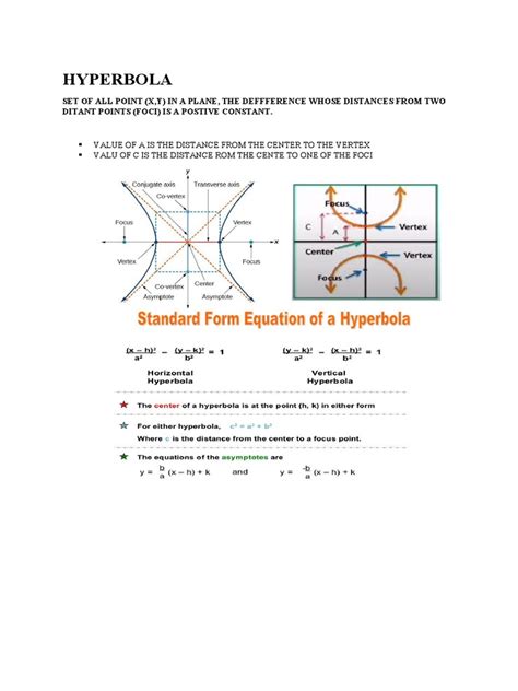 Hyperbola Grade 11 Pdf