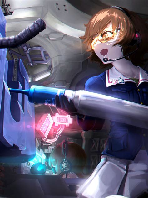 Download Wallpaper Girl Weapon Anime Pretty Tank Japanese Bishojo