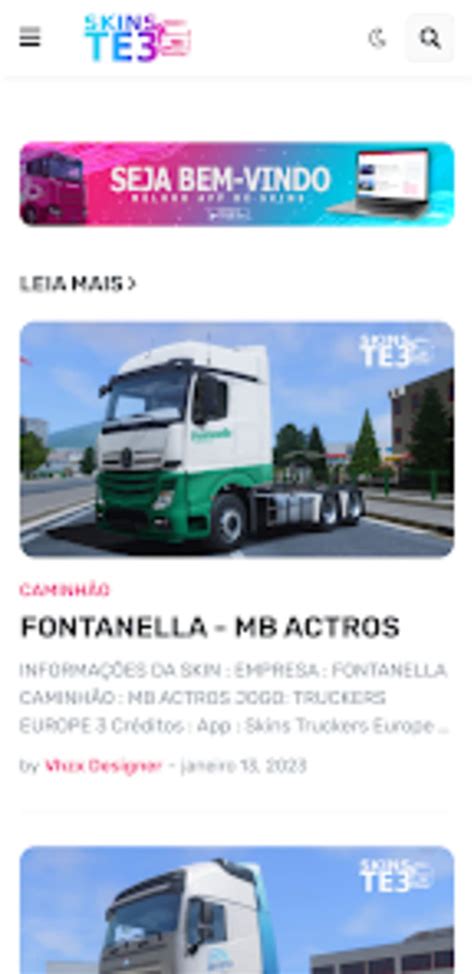 Android 용 Skins Truckers Of Europe 3 다운로드