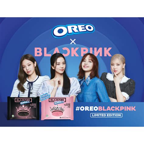 Oreo X Blackpink Sandwich Cookies Limited Edition With Picture Card