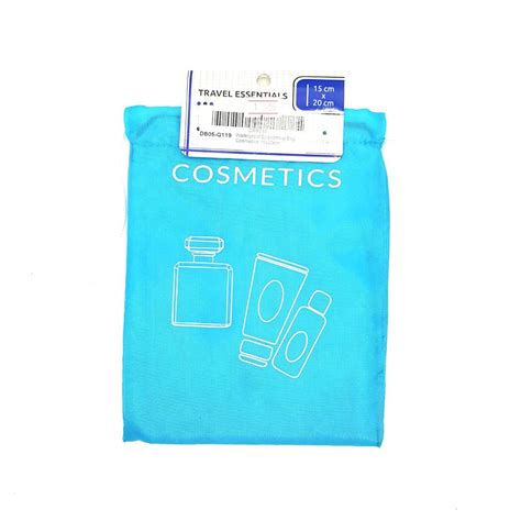 Waterproof Drawstring Bag Cosmetics 15x20cm [officemono]