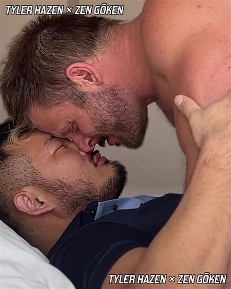 Passionate Kisses Before And After Tyler Hazen X Zen Goken Gay Asian
