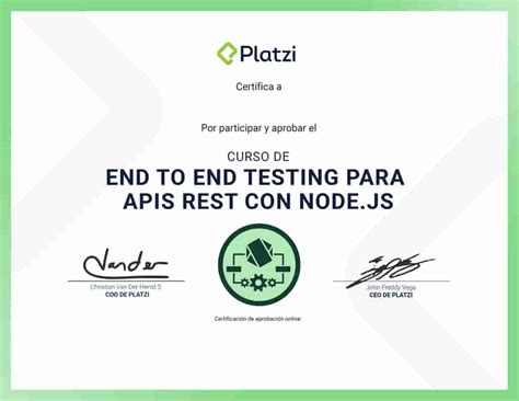 Curso De End To End Testing Para APIs REST Con Node Js Platzi