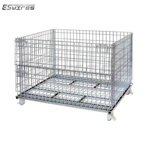 China Customized Wire Bulk Containers Suppliers Manufacturers