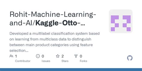 github rohit machine learning and ai kaggle otto product classification developed a