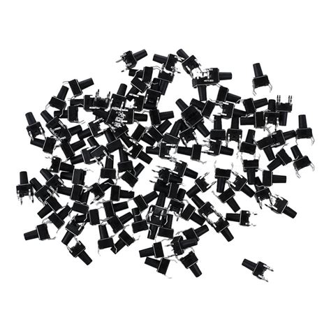 100 Pcs 6 X 6mm X 95mm Pcb Momentary Tactile Tact Push Button Switch 4