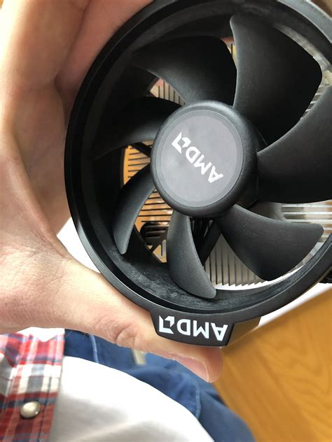 Did My New Wraith Spire Cooler Come Damaged AMD Community