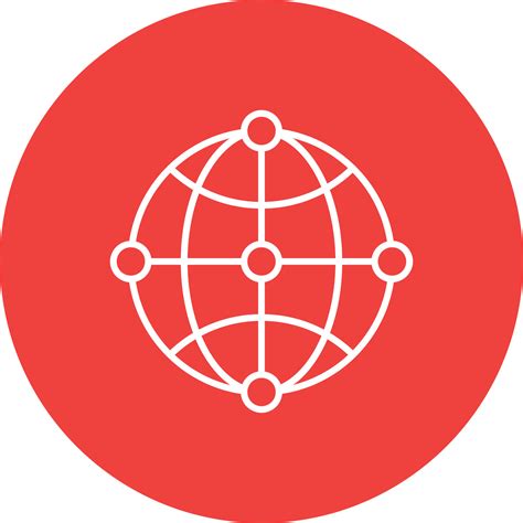 Internet Multicolor Circle Line Inverted Icon 10876211 Vector Art At