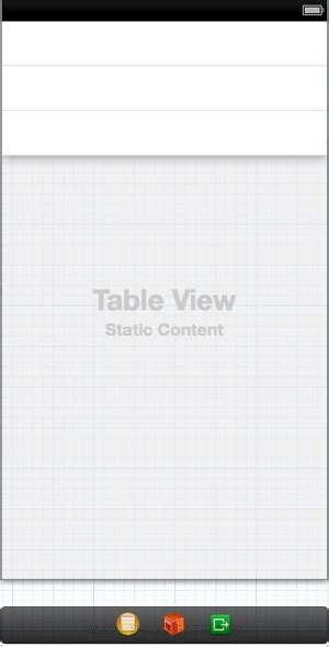 Iosiphone Table View Static Cell And Section Group Iphone Ipad