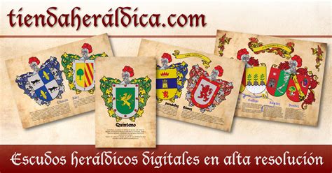 Escudos De Apellidos En Formato Digital Tienda Heráldica