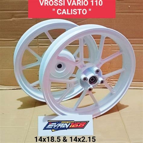 Promo Velg Racing V Rossi Venom Calisto Vario Beat Scoopy Spacy Putih Diskon Di Seller