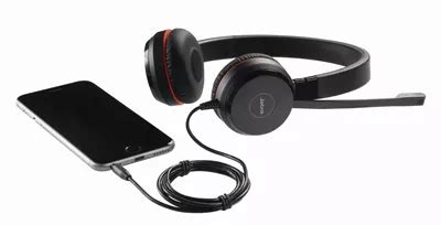 Jabra Evolve II UC Stereo Corded Headset Ideal Headsets