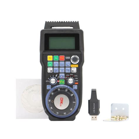 NC Studio Pendant MPG CNC Handwheel Wireless Type 3 Axis Handwheel Manual USB Receiver 40 M