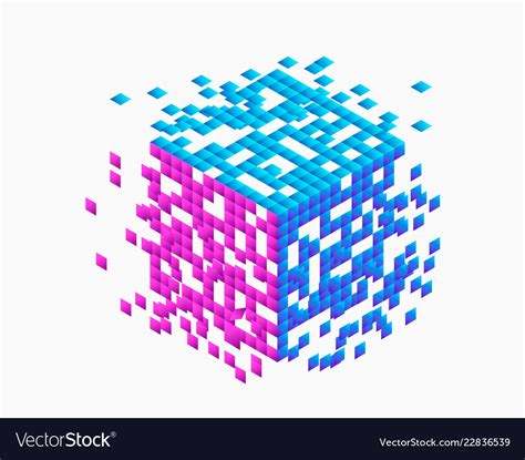 Data Sorting Order To Chaos Royalty Free Vector Image