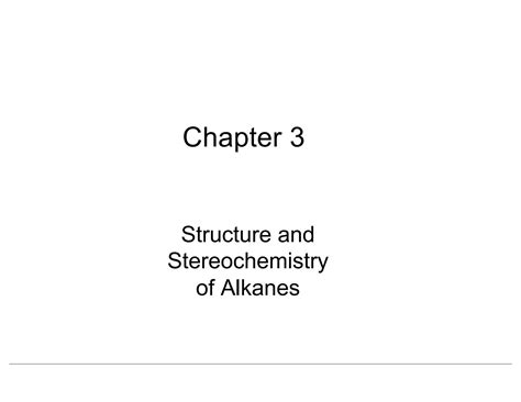 Solution Structure And Stereochemistry Of Alkanes Studypool