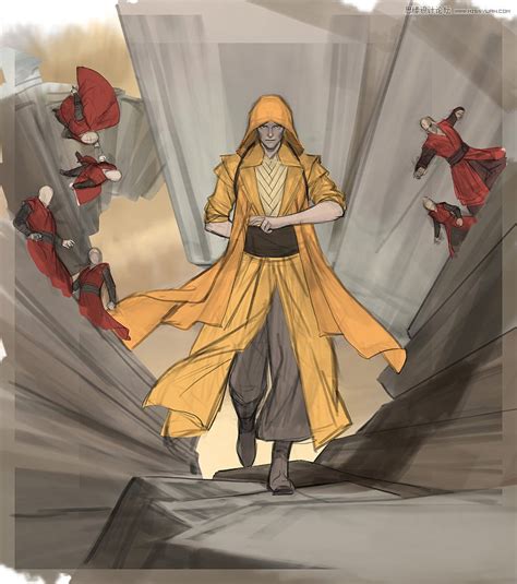 Photoshop绘制电影奇异博士人物古一法师2 Ps教程网