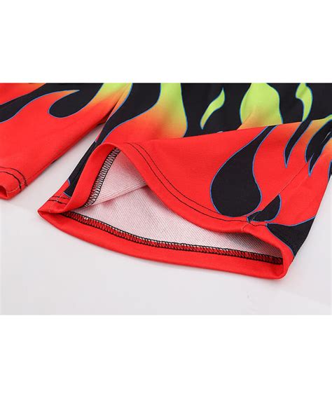 Flame Shorts V5 Urkoolwear