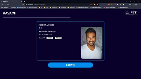 github aniket kumar paul vitish kavach hackathon