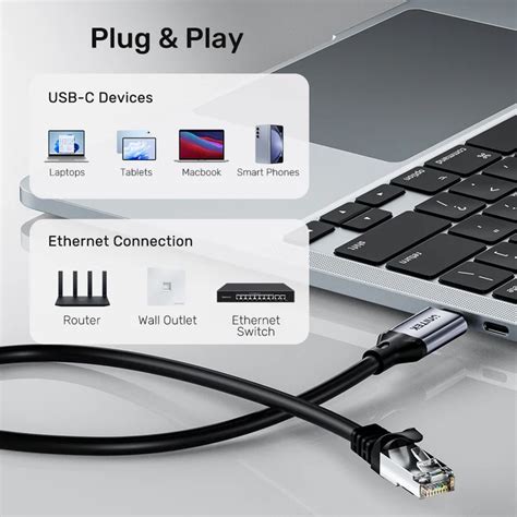 Unitek Converter Usb C To Gigabit Ethernet Cable M C Agy M Fidelity Technology Solutions