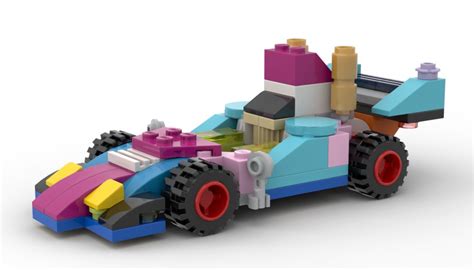 Lego Moc Princess Peach F1 11005 By Crazy8ron Rebrickable Build