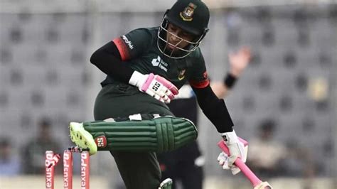 BAN Vs NZ 3rd ODI Even Football Skills Couldn T Save Mushfiqur Rahim