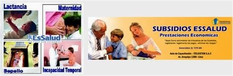 Subsidios Essalud ¿ Por Que Tiene Que Pagarlos En Empleador