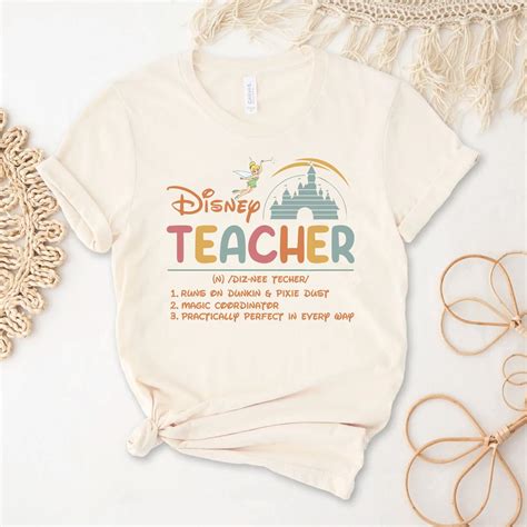 Disney Teacher Definition Shirt Teach Love Inspire Shirt Disney