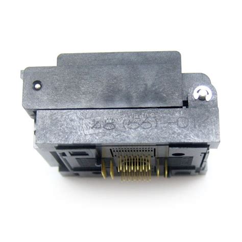 QFN 48 56 B 0 5 01 Enplas IC Test Burn In Socket For QFN48 MLP48 MLF48 Package