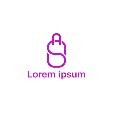 S 편지 쇼핑 로고 디자인 로고 일러스트 물감 일러스트 편지 일러스트 에스 편지 로고 로고 Png 일러스트 및 벡터 에