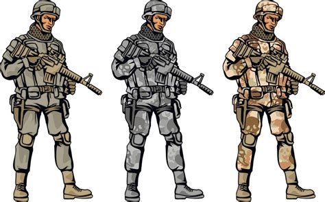 Soldiers Marching Vector Art Icons And Graphics For Free Download
