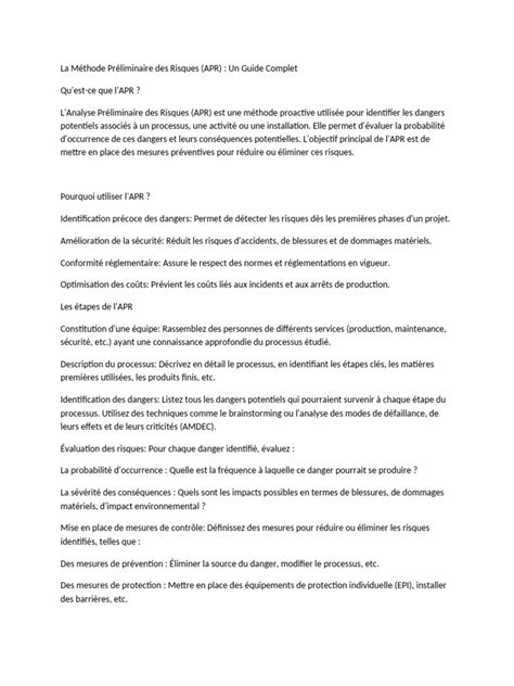 La Méthode Prél Wps Office Pdf Risque Bactérie