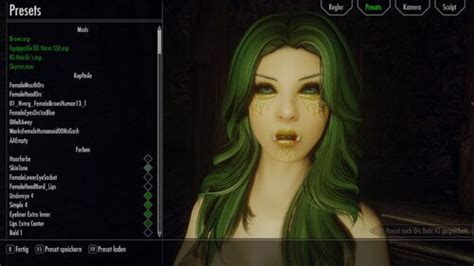 Skyrim Se Racemenu Presets Pack 2021 By Engeljess23 Regular Mods