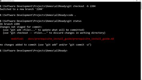 Git Status For Modified Files Steve Gordon Code With Steve