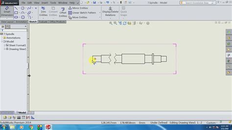 Solidworks Tutorial Solidworks Tutorial Break Views Youtube