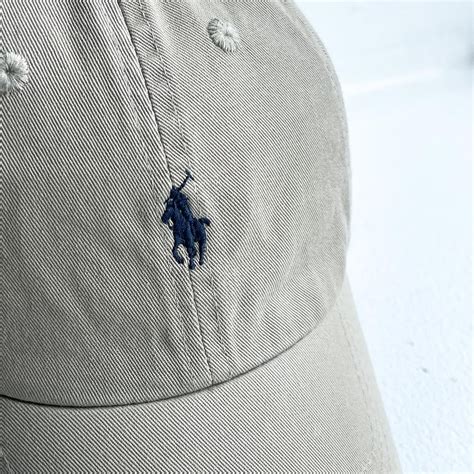 폴로 랄프로렌 기본 포니 베이지 볼 캡 후루츠패밀리