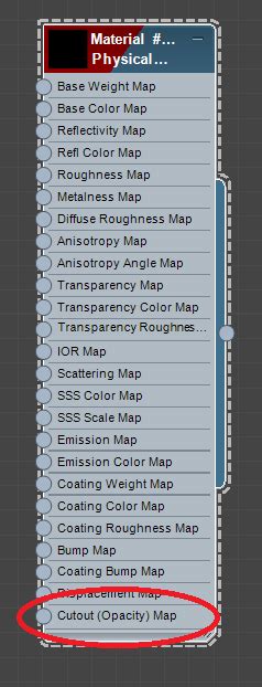 Transparency For Opacity Maps Using Arnold Standard Surface Shaders