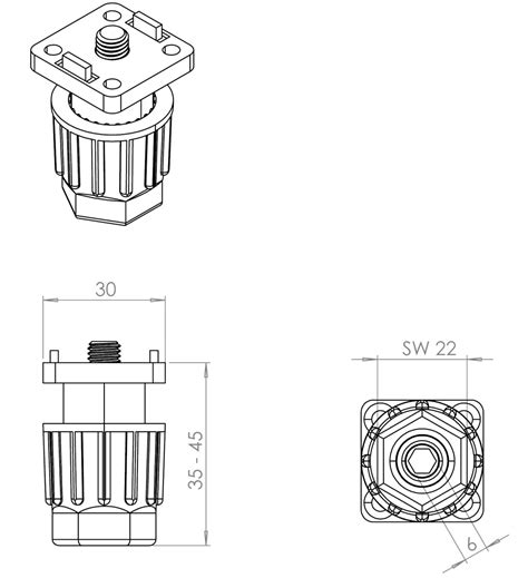 Stopka Plastikowa 30 Aluxprofile Pl