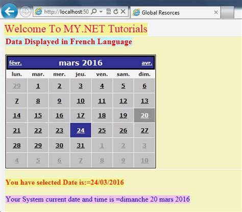 How To Implement Global Resources Concepts In Asp Net Web Applications