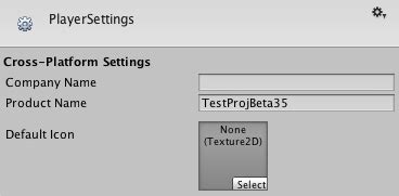Unity Player Settings