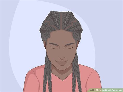 How To Braid Cornrows 11 Steps With Pictures Wikihow