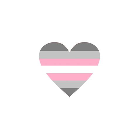 Demigirl Flag Heart