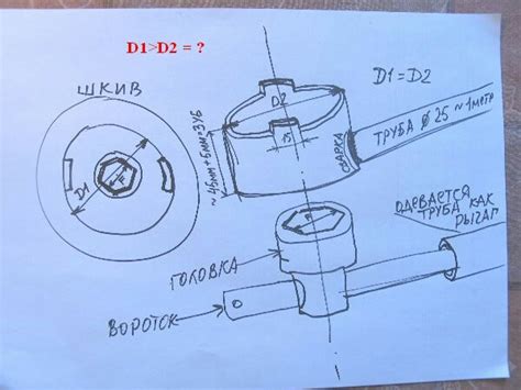 Ключ для снятия шкива коленвала — Opel Frontera B 2 2 л 2001 года своими руками Drive2