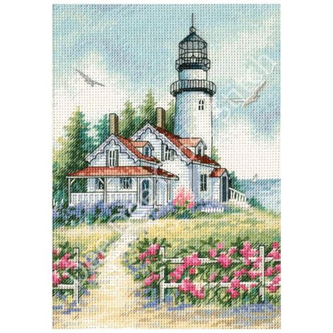 Jual Paket Kristik Original Asli Dimensions 65057 Scenic Lighthouse