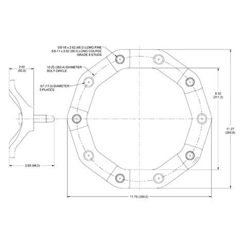Wilwood Wide 5 Hub Wheel Spacer EBay